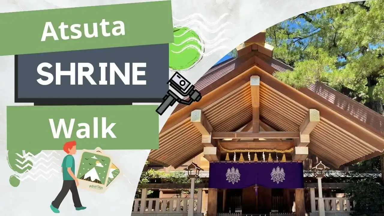 Atsuta Shrine Walk - One Of Japan's Top 3 Shrines